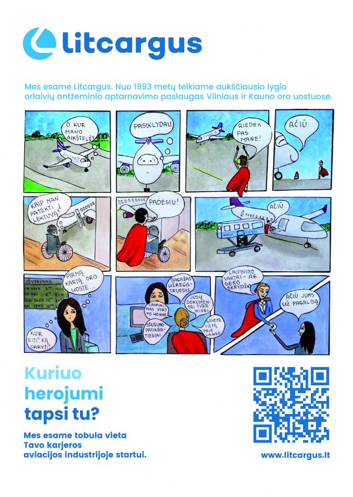 Litcargus – karjeros pradžia aviacijos industrijoje – Karjera